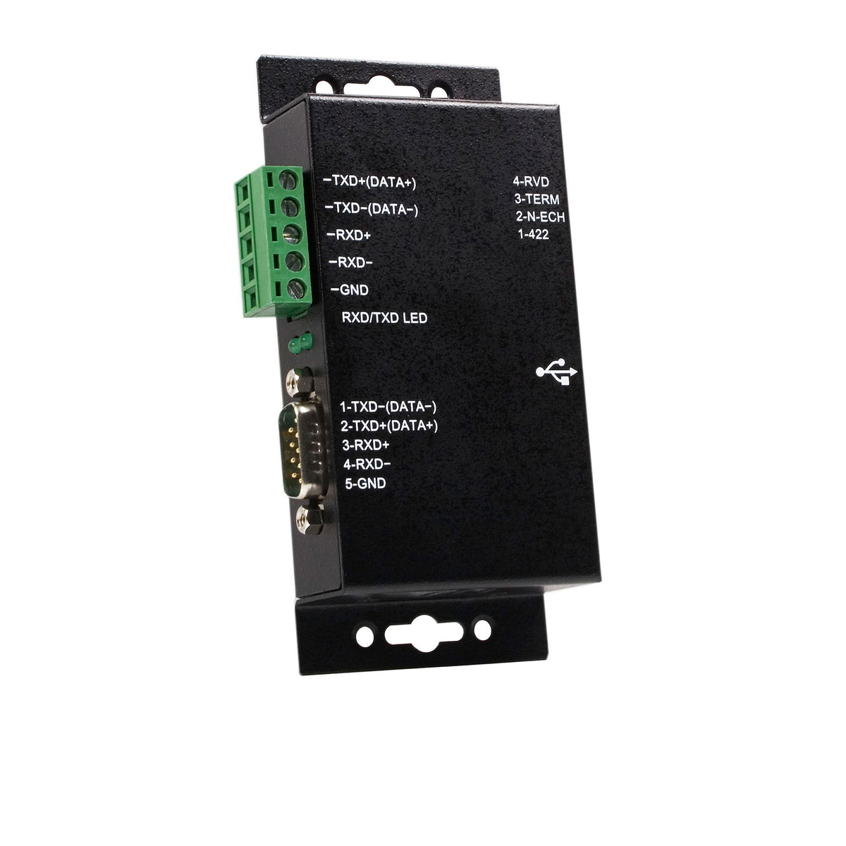 StarTech.com 1 Port Metal Industrial USB to RS422/RS485 Serial Adapter ...