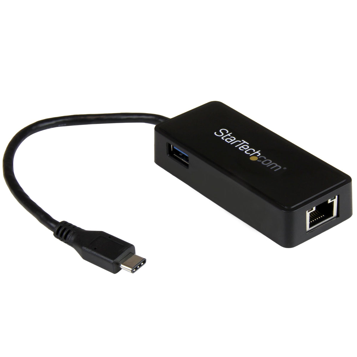 StarTech.com USB-C to Gigabit Network Adapter with Extra USB 3.0 Port ...