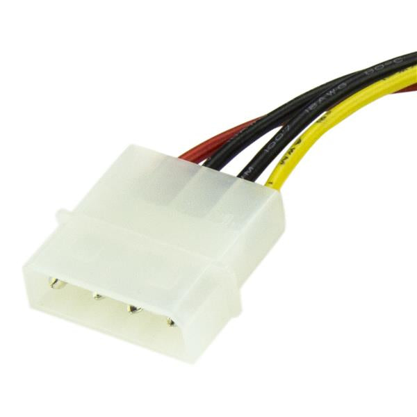 StarTech.com 6in 4 Pin LP4 to SATA Power Cable Adapter – Soundz Store ...