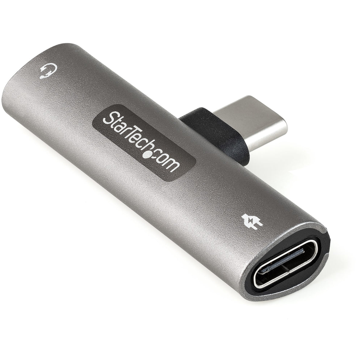 StarTech.com USB C Audio & Charge Adapter - USB-C Audio Adapter w/ 3.5 ...