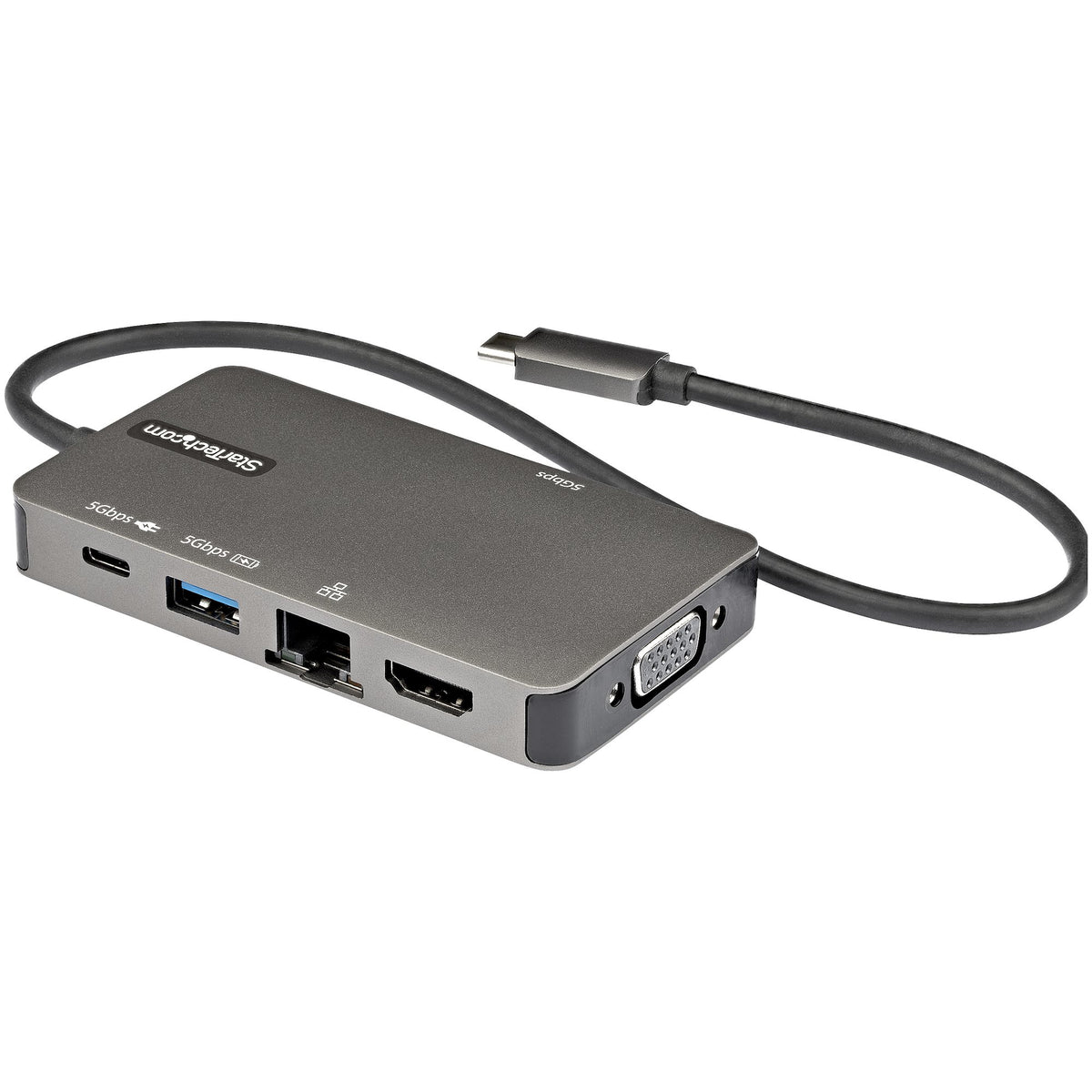 StarTech.com USB-C Multiport Adapter - USB-C to 4K 30Hz HDMI or 1080p ...