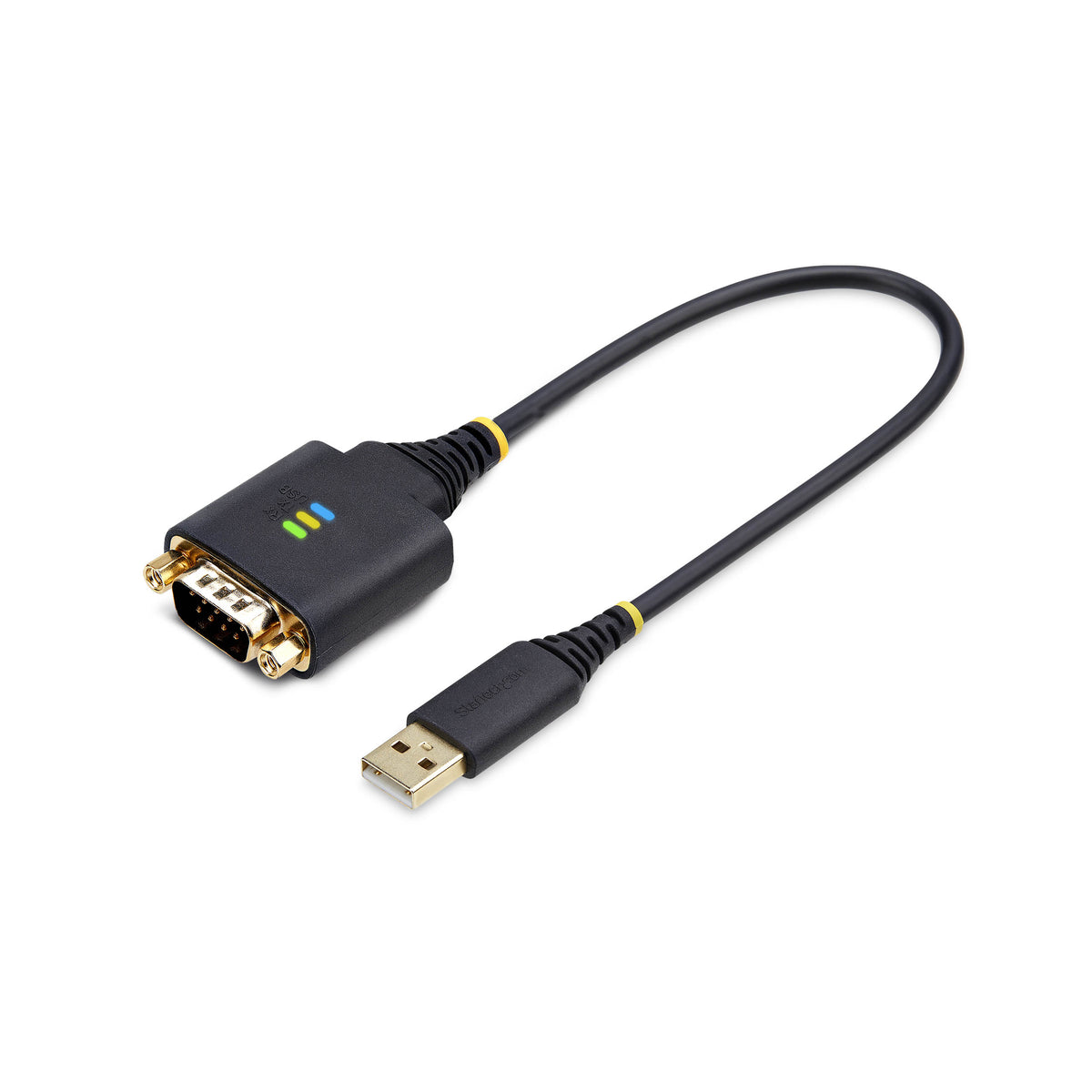StarTech.com 1ft (30cm) USB to Serial Adapter Cable, COM Retention, In ...